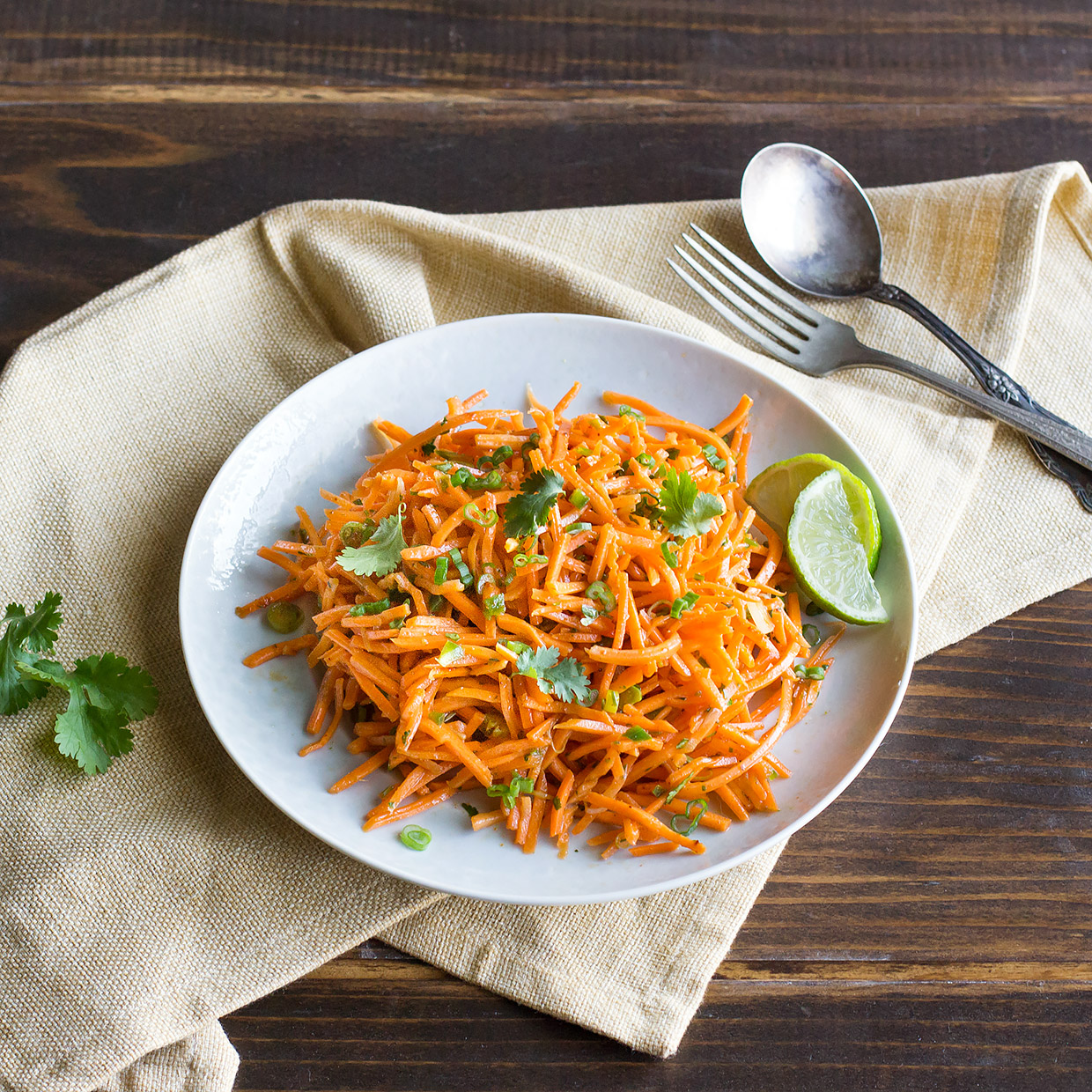 Zesty Carrot Salad Recipe | MyFoodDiary
