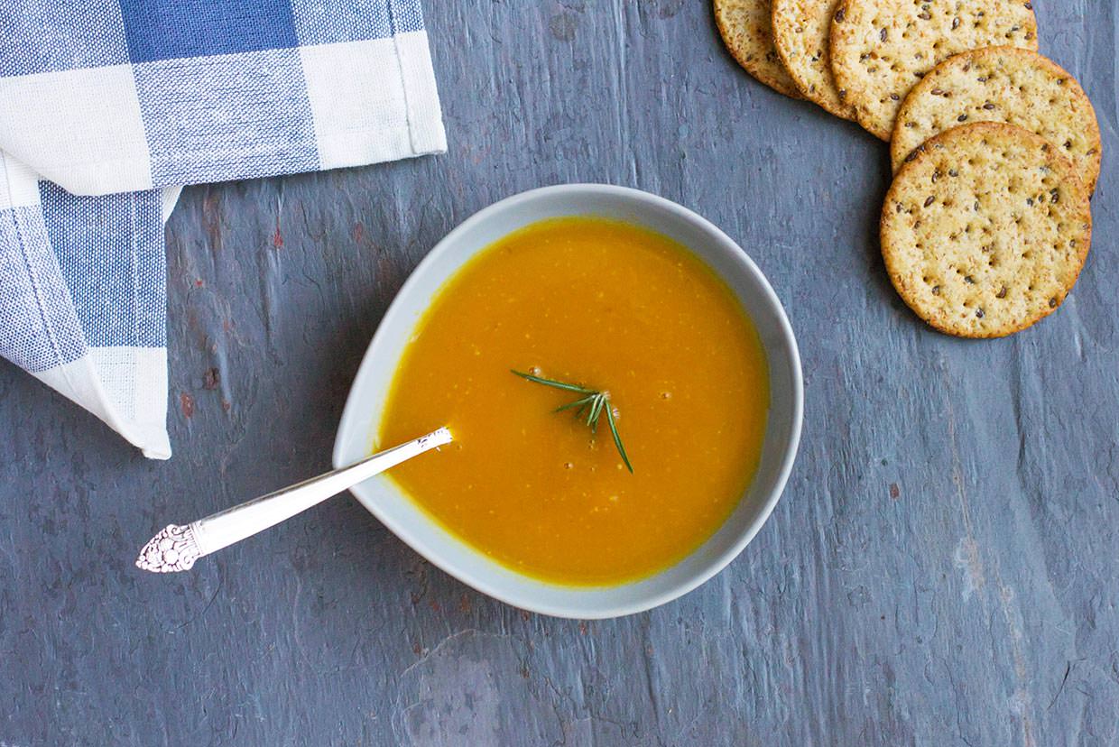 Easy Pumpkin Soup Recipe | MyFoodDiary